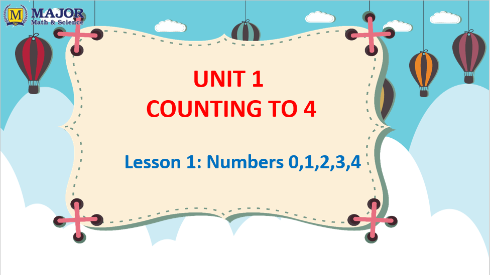 Powerpoint Lesson - Major Math Grade 1