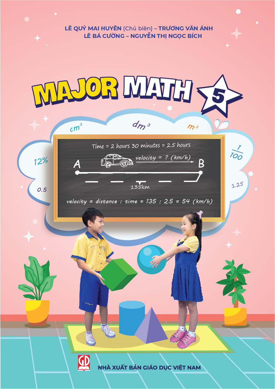 Giáo trình tiếng Anh tích hợp Major Math Grade 5